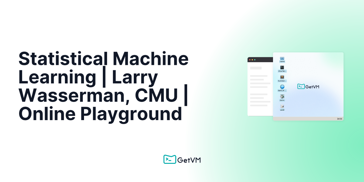 Statistical Machine Learning | Larry Wasserman, CMU | Online Playground