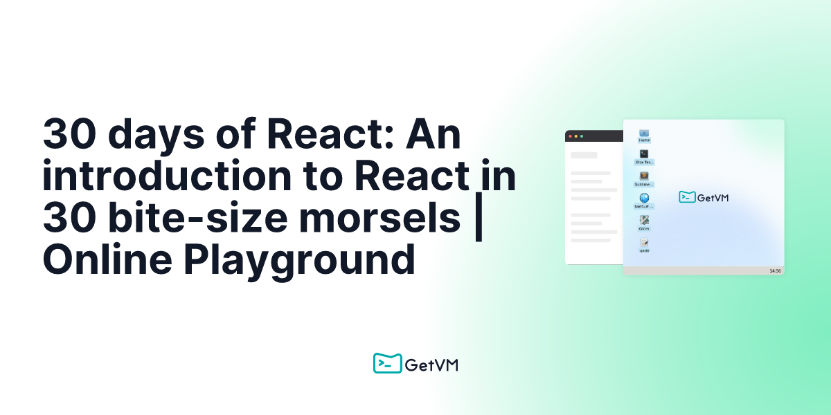 30 days of React: An introduction to React in 30 bite-size morsels ... 30 days of React: An introduction to React in 30 bite-size morsels ...