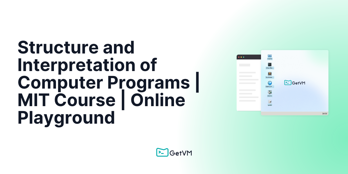 Structure And Interpretation Of Computer Programs Mit Course Online Playground