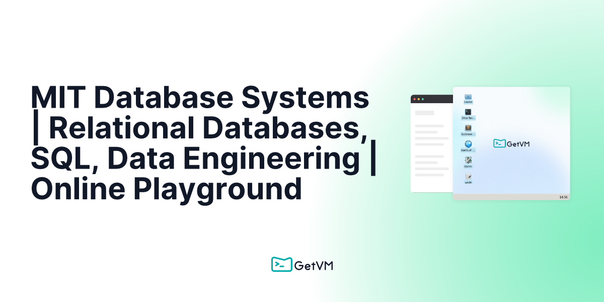 MIT Database Systems | Relational Databases, SQL, Data Engineering ...