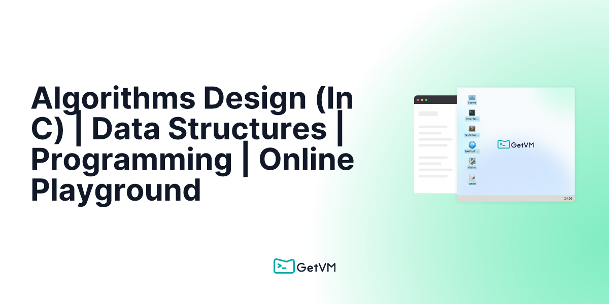 Algorithms Design In C Data Structures Programming Online Playground