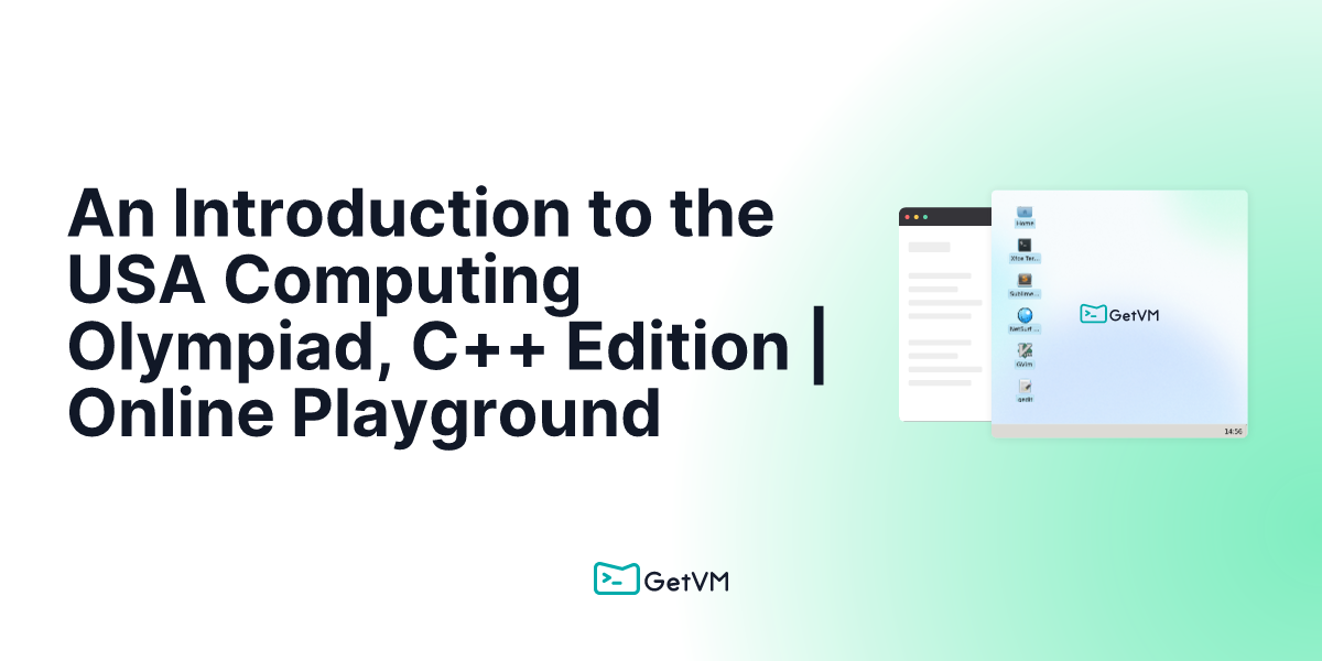 An Introduction to the USA Computing Olympiad, C++ Edition | Online Playground