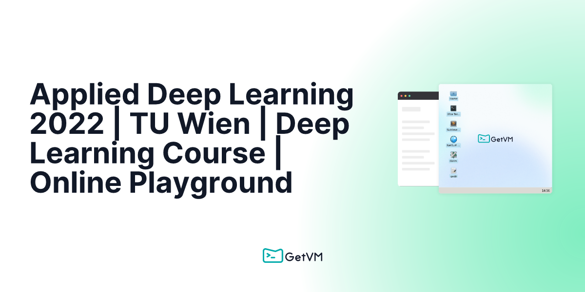 Applied Deep Learning 2022 | TU Wien | Deep Learning Course | Online ... Applied Deep Learning 2022 | TU Wien | Deep Learning Course | Online ...