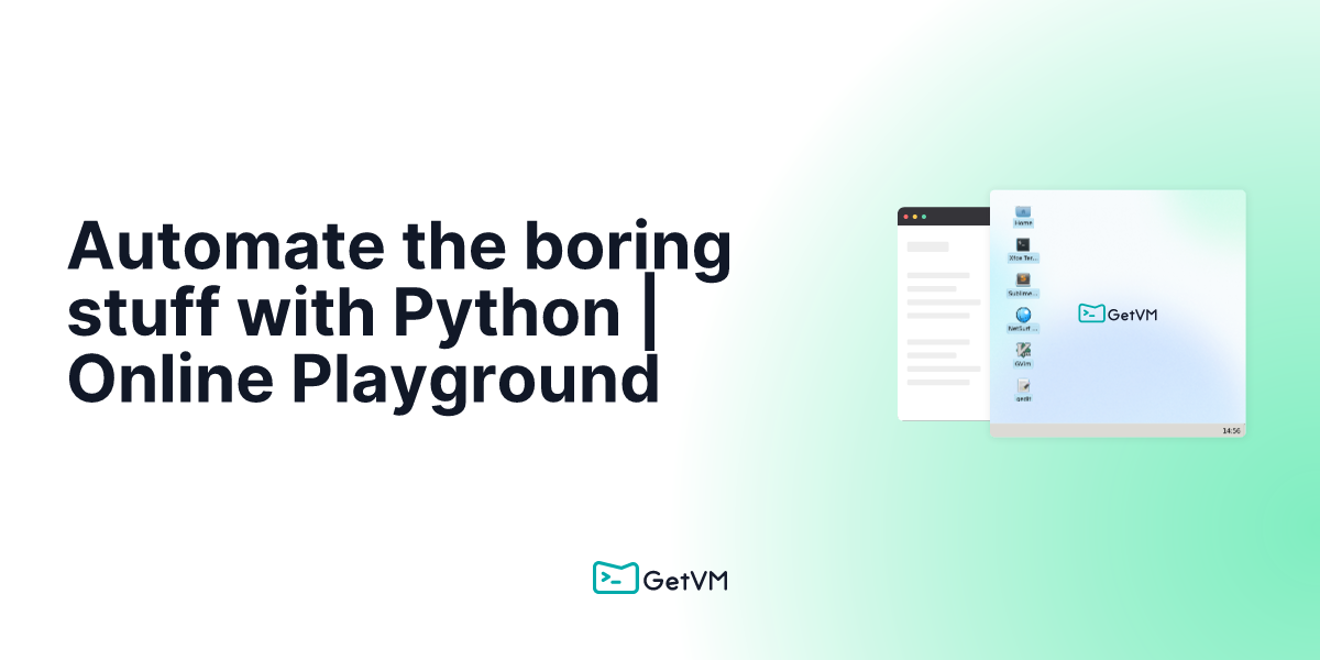 Automate the boring stuff with Python | Online Playground Automate the boring stuff with Python | Online Playground