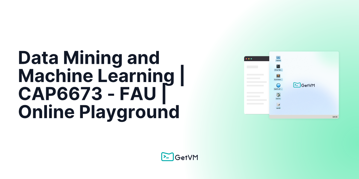 Data Mining and Machine Learning | CAP6673 - FAU | Online Playground
