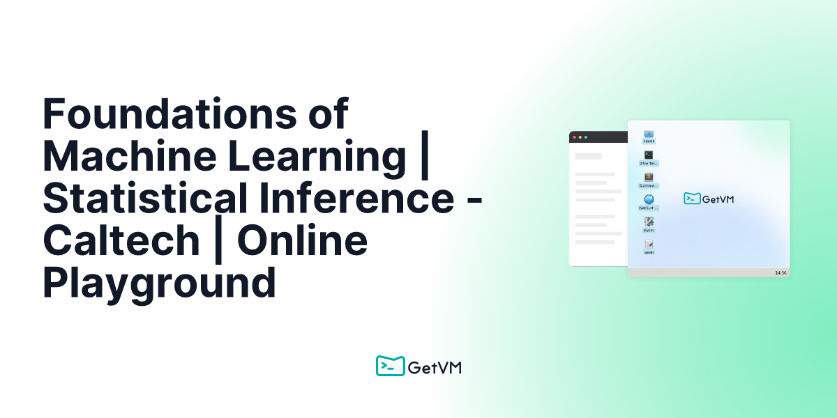 Foundations of Machine Learning | Statistical Inference - Caltech ...