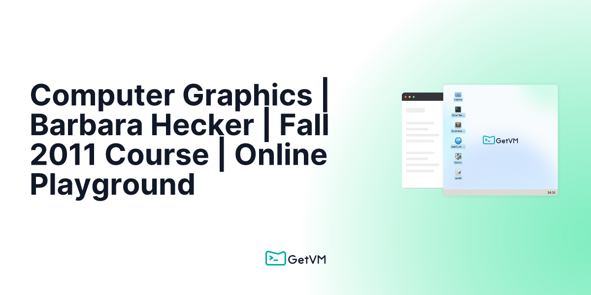 Computer Graphics | Barbara Hecker | Fall 2011 Course | Online Playground