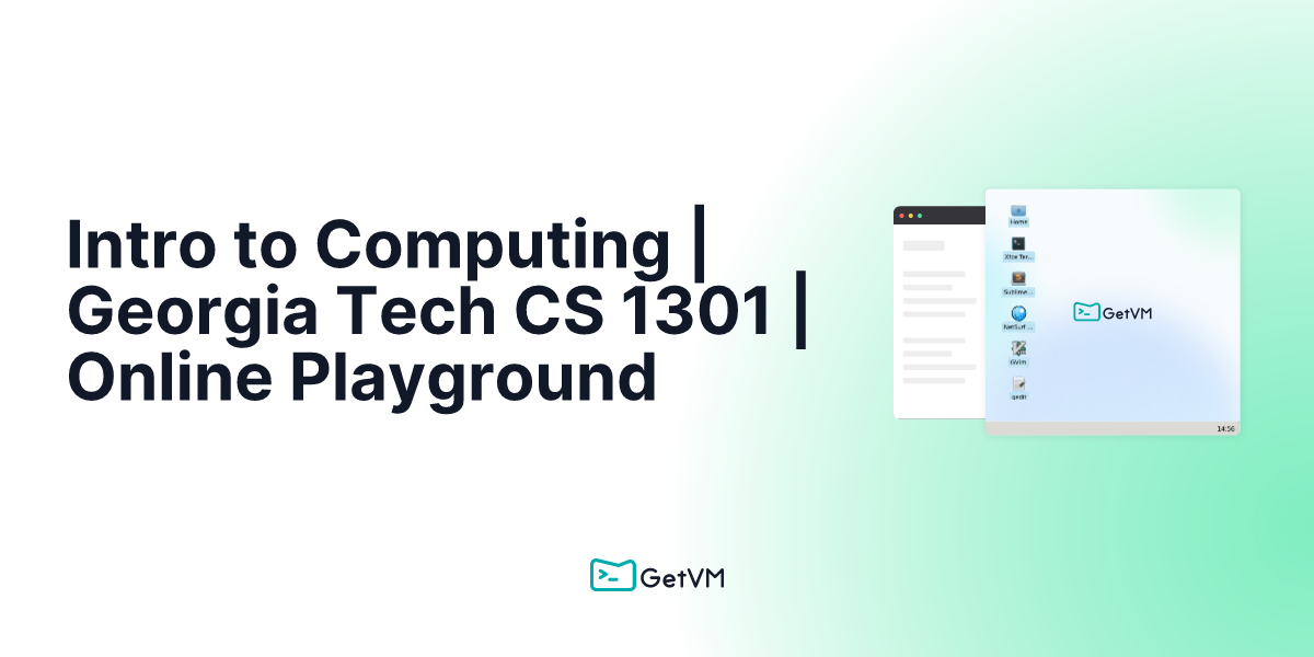 Intro to Computing | Georgia Tech CS 1301 | Online Playground