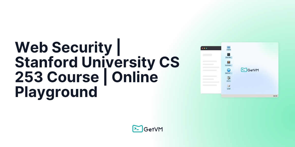 Web Security | Stanford University CS 253 Course | Online Playground
