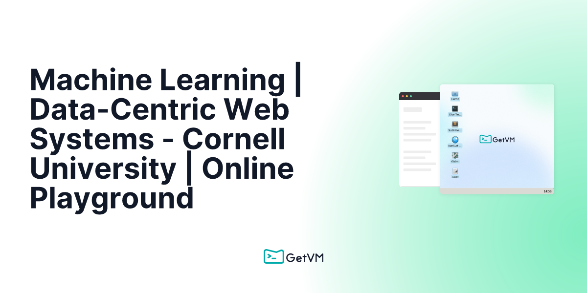 Machine Learning | Data-Centric Web Systems - Cornell University ...