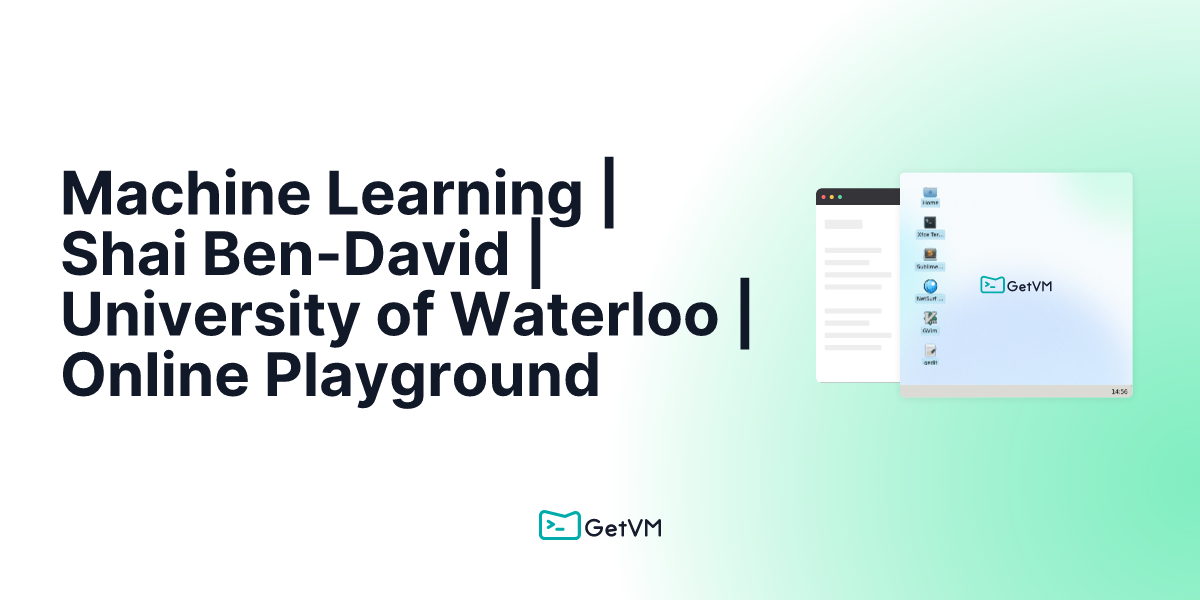 Machine Learning | Shai Ben-David | University of Waterloo | Online ...