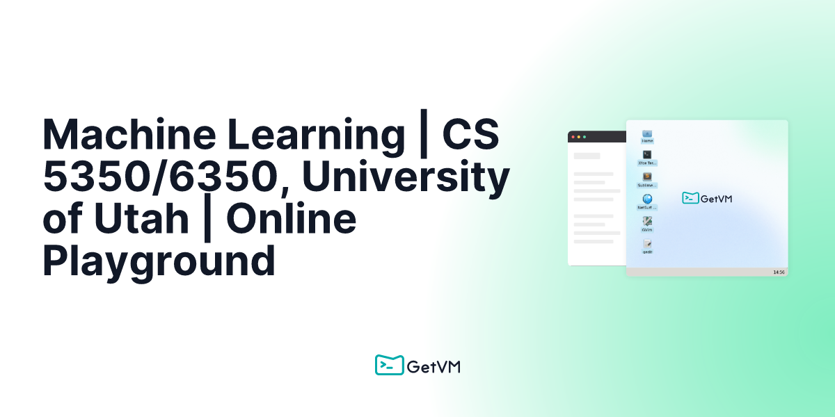 Machine Learning | CS 5350/6350, University of Utah | Online Playground