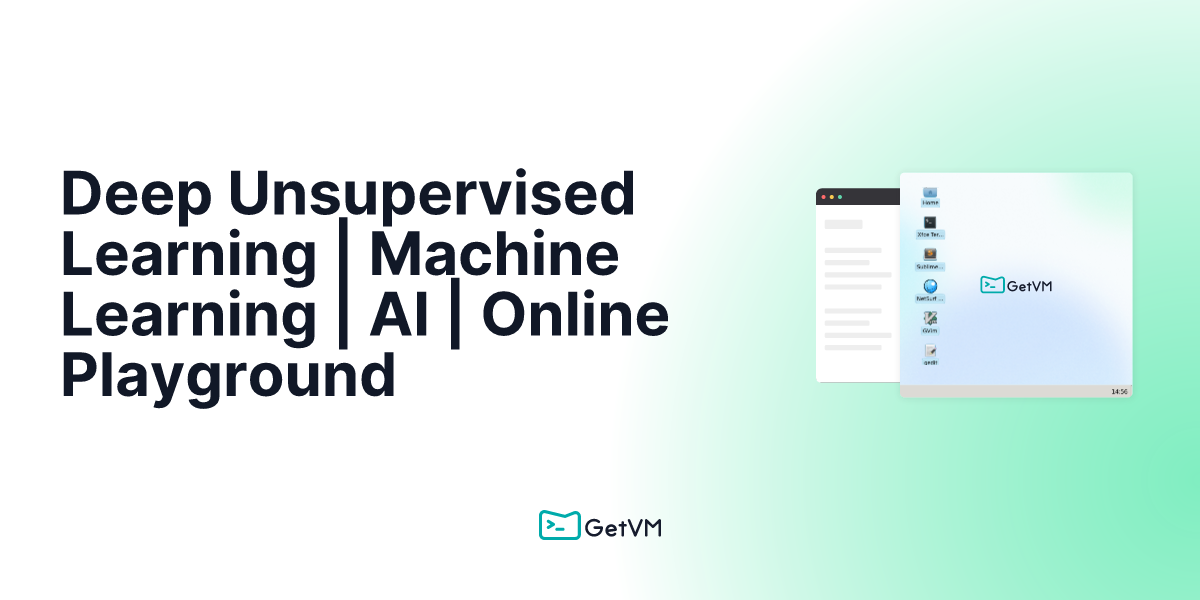 Deep Unsupervised Learning Machine Learning Ai Online Playground