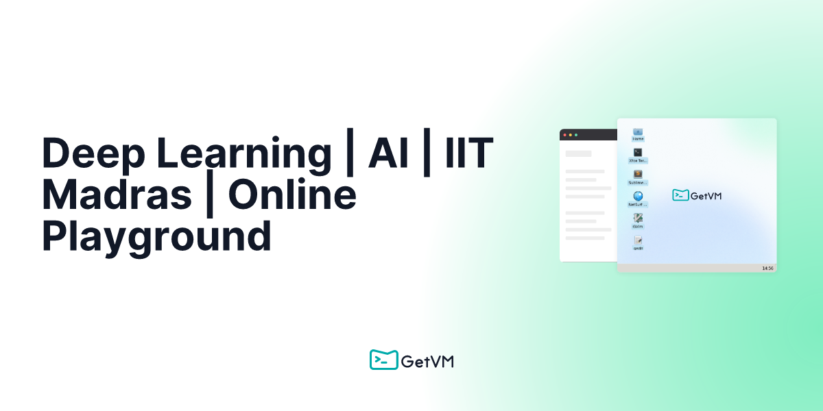 Deep Learning | AI | IIT Madras | Online Playground