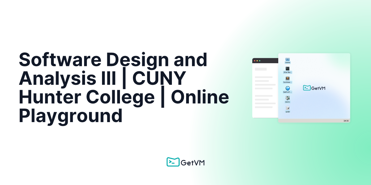 Software Design and Analysis III | CUNY Hunter College | Online Playground