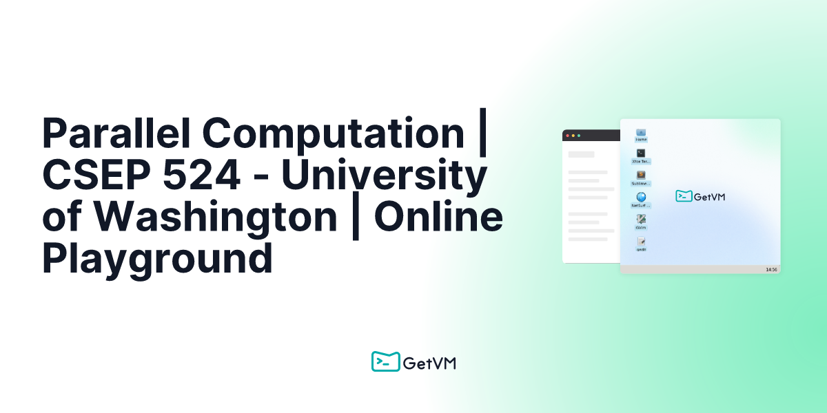 Parallel Computation | CSEP 524 - University of Washington | Online Playground