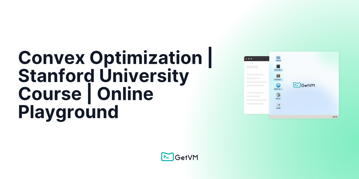 Convex Optimization Stanford University Course Online Playground