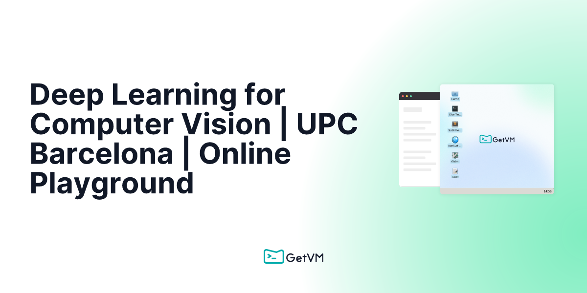 Deep Learning for Computer Vision | UPC Barcelona | Online Playground