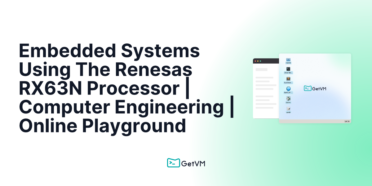Embedded Systems Using The Renesas RX63N Processor | Computer ...
