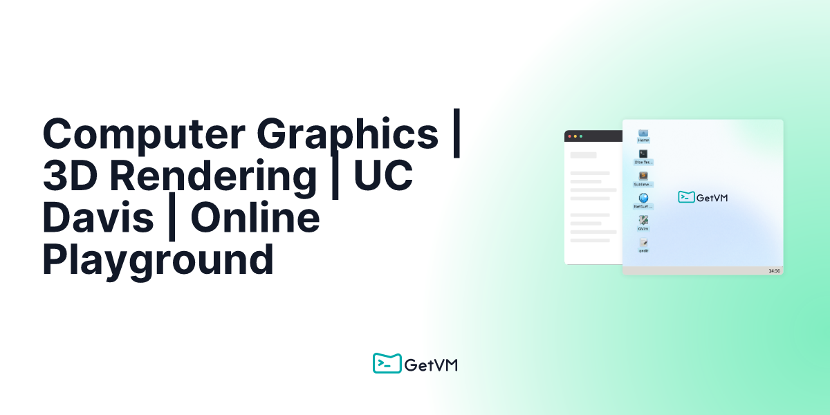 Computer Graphics | 3D Rendering | UC Davis | Online Playground