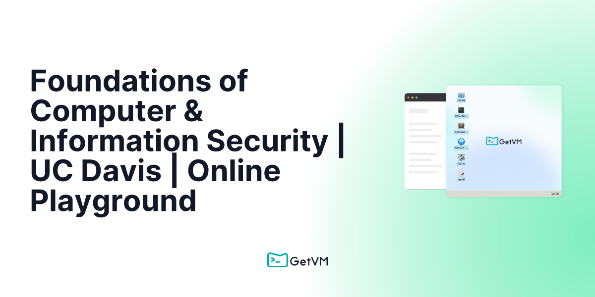 Foundations Of Computer And Information Security Uc Davis Online Playground