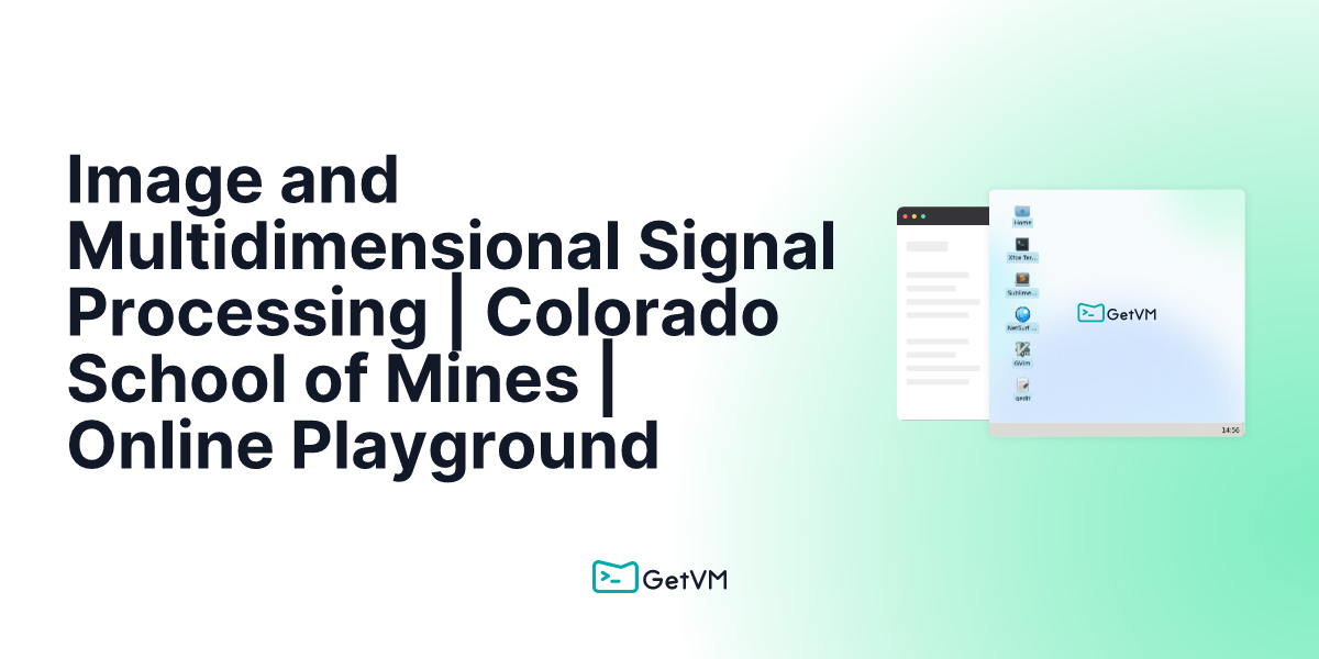 Image and Multidimensional Signal Processing | Colorado School of Mines | Online Playground