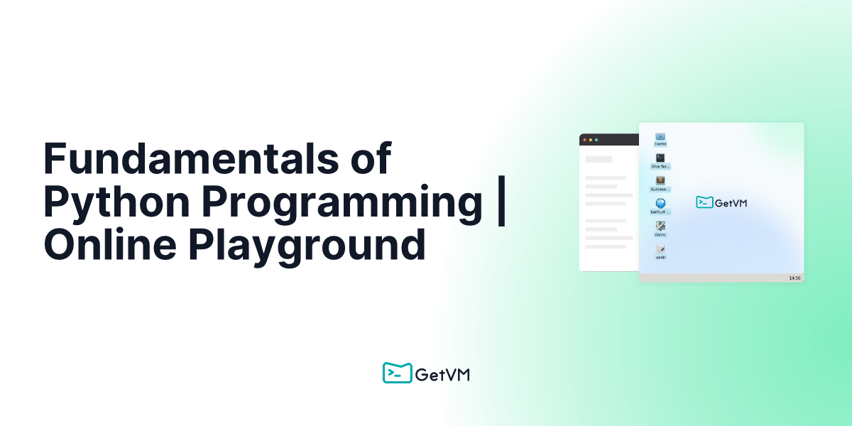 Fundamentals of Python Programming | Online Playground Fundamentals of Python Programming | Online Playground