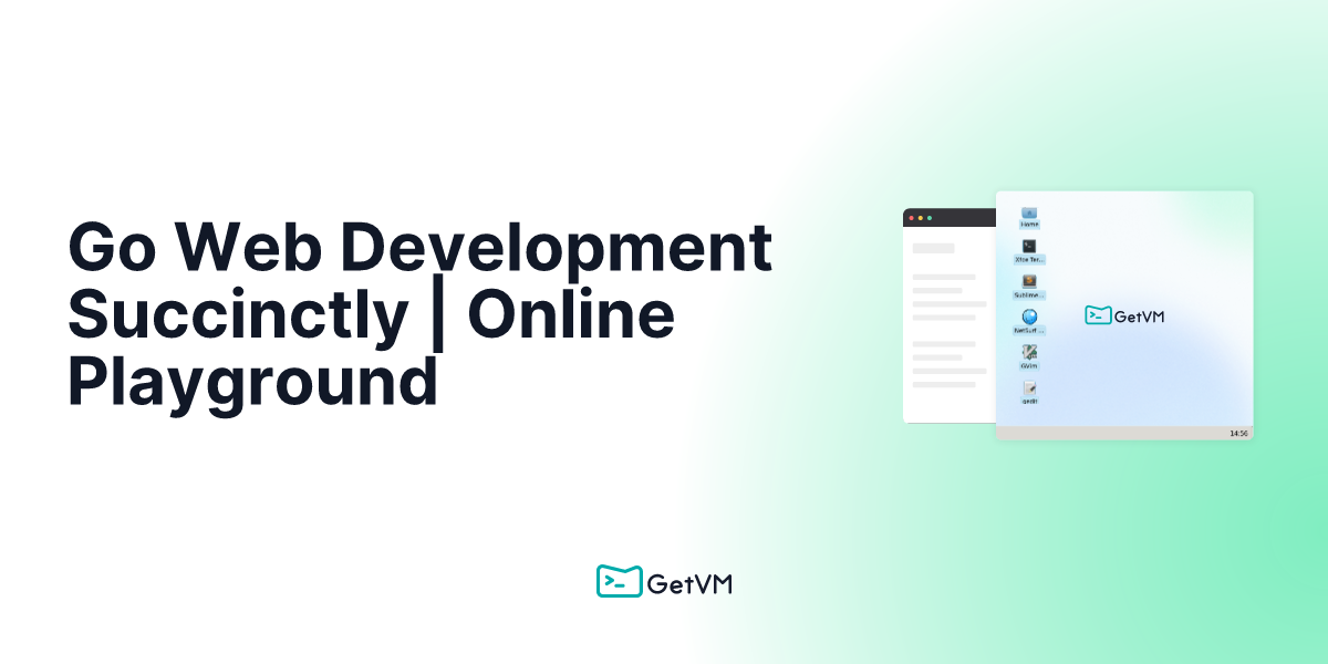 Go Web Development Succinctly | Online Playground