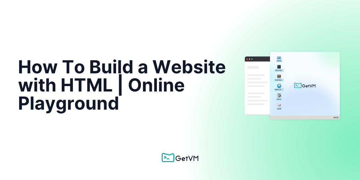 How To Build a Website with HTML | Online Playground