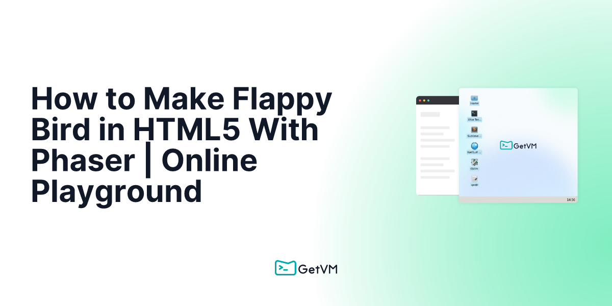 How to Make Flappy Bird in HTML5 With Phaser | Online Playground
