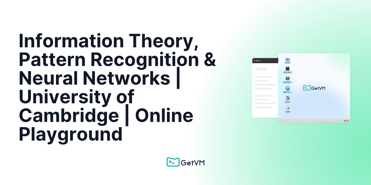 Information Theory Pattern Recognition And Neural Networks University