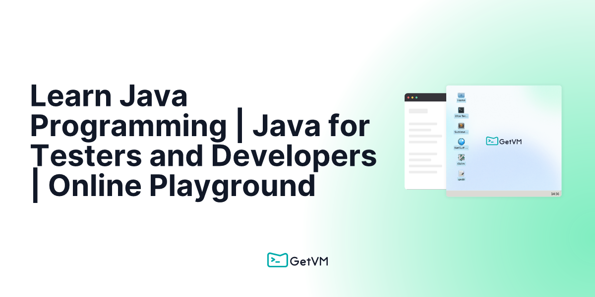Learn Java Programming | Java for Testers and Developers | Online ...