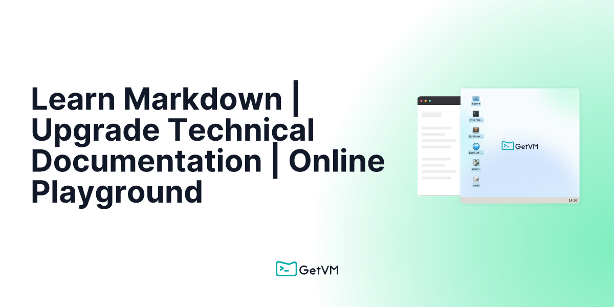 Learn Markdown Upgrade Technical Documentation Online Playground