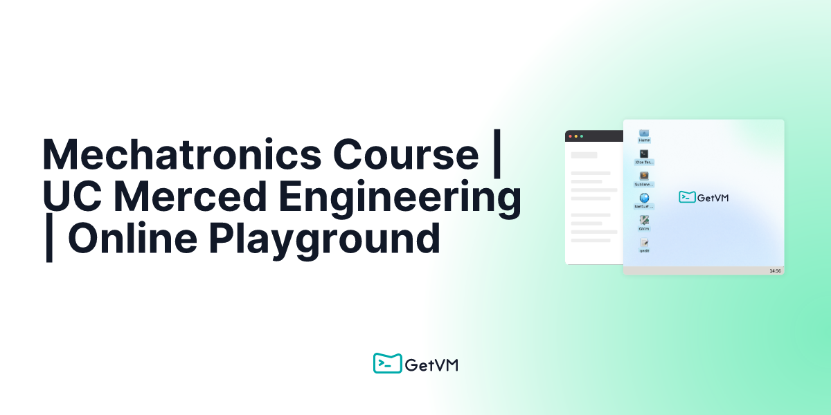 Mechatronics Course | UC Merced Engineering | Online Playground
