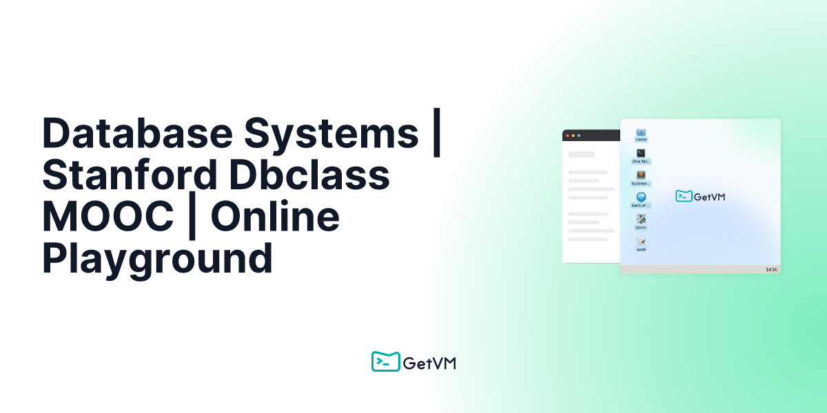 Database Systems | Stanford Dbclass MOOC | Online Playground