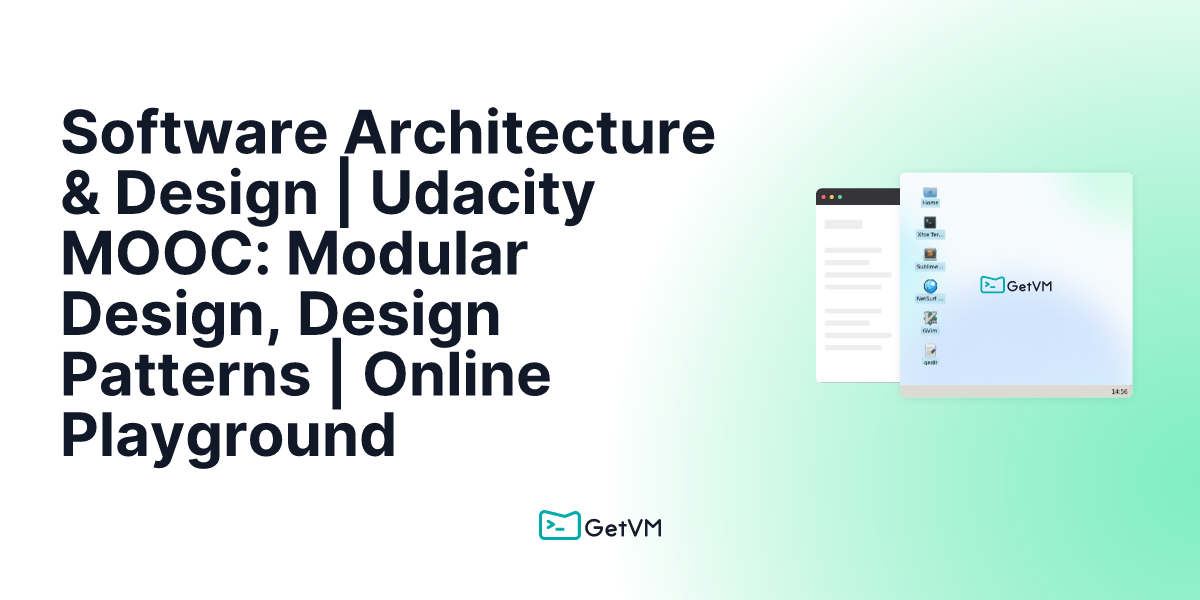 Software Architecture And Design Udacity Mooc Modular Design Design