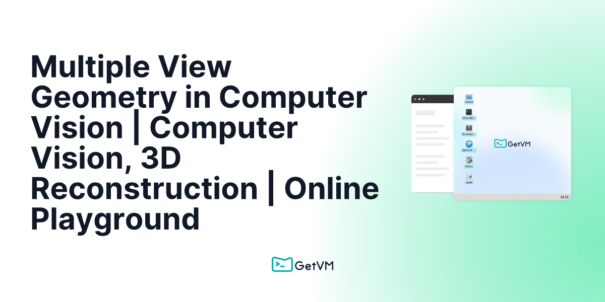 Multiple View Geometry In Computer Vision Computer Vision 3d Reconstruction Online Playground