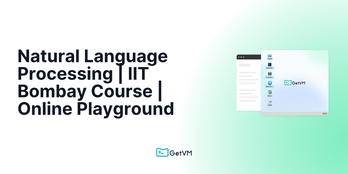 Natural Language Processing | IIT Bombay Course | Online Playground