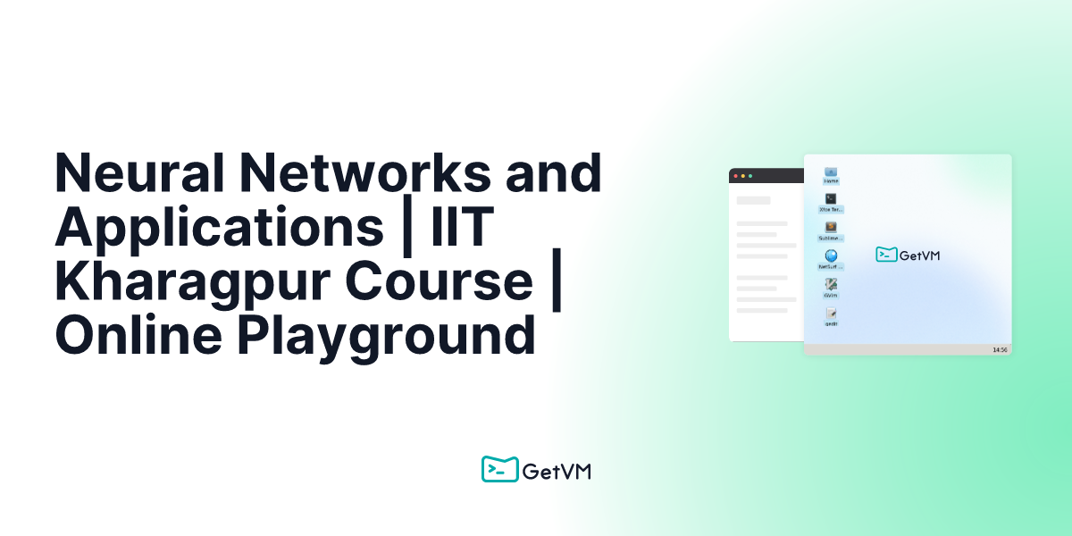 Neural Networks And Applications Iit Kharagpur Course Online Playground