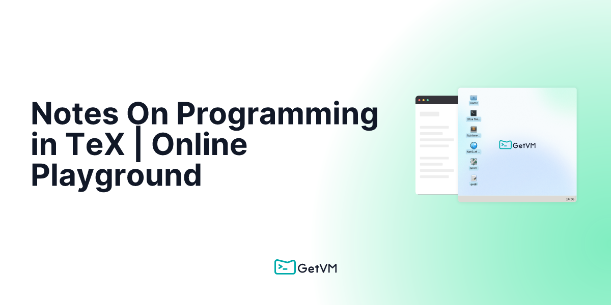 Notes On Programming in TeX | Online Playground
