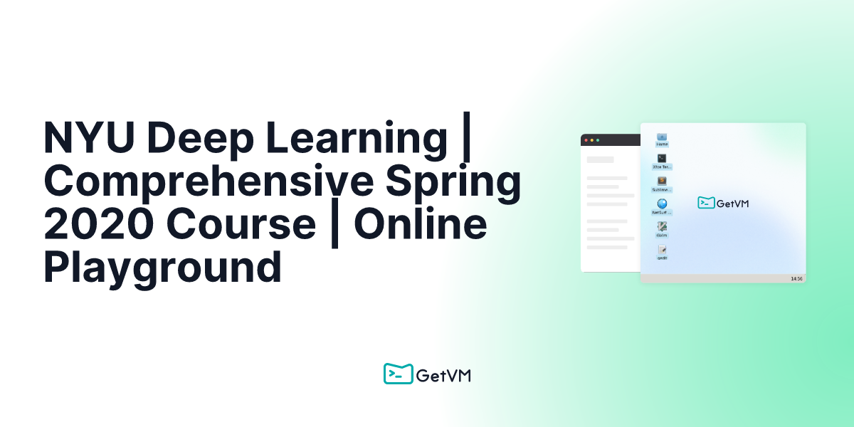 NYU Deep Learning | Comprehensive Spring 2020 Course | Online Playground NYU Deep Learning | Comprehensive Spring 2020 Course | Online Playground