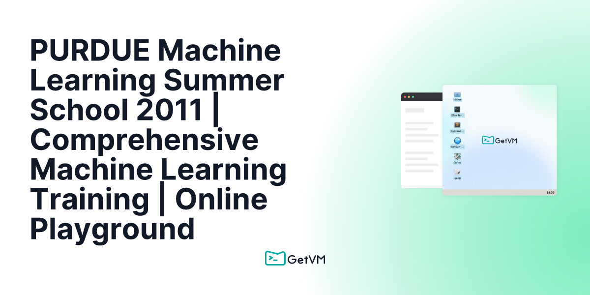 PURDUE Machine Learning Summer School 2011 | Comprehensive Machine Learning Training | Online ...
