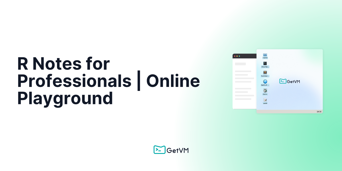 R Notes for Professionals | Online Playground