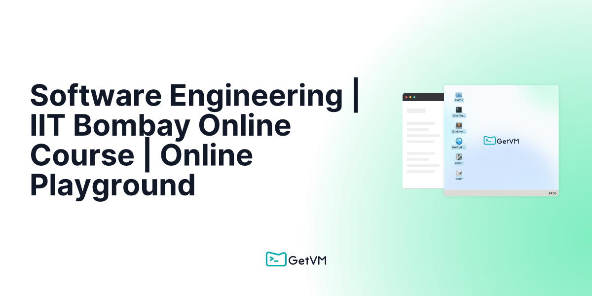 Software Engineering | IIT Bombay Online Course | Online Playground