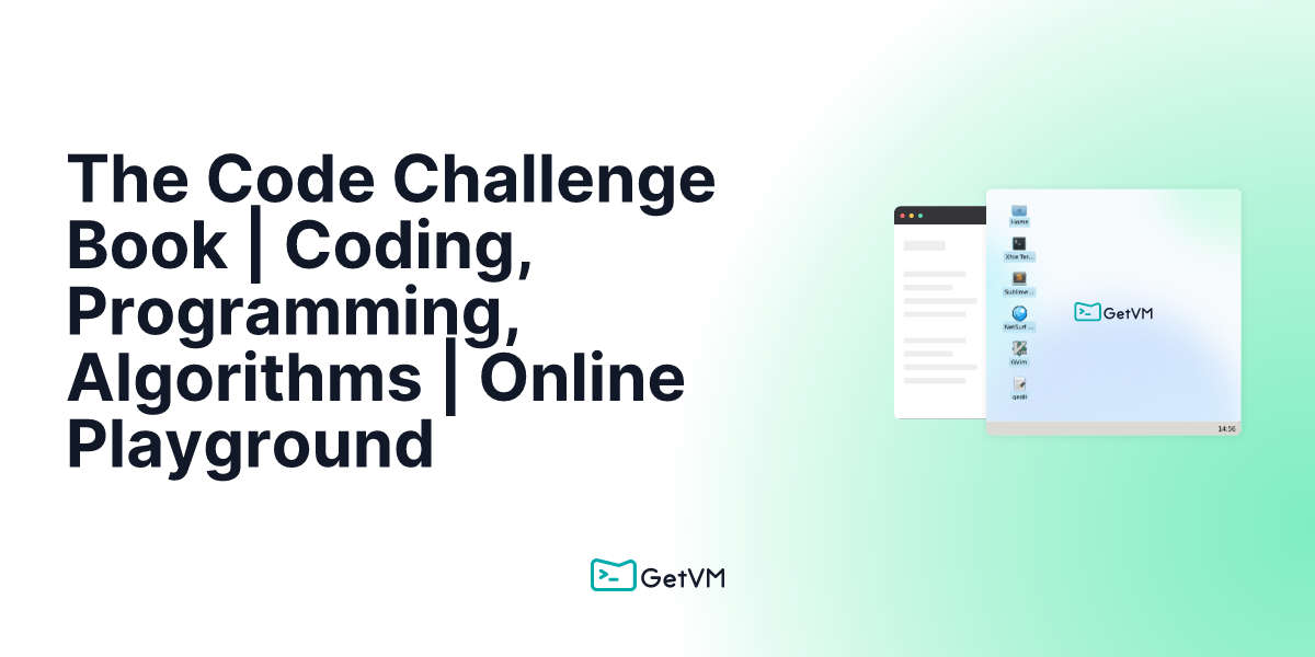 The Code Challenge Book | Coding, Programming, Algorithms | Online Playground