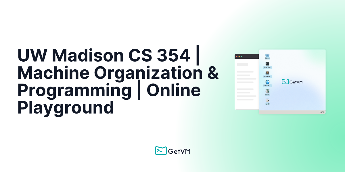UW Madison CS 354 | Machine Organization & Programming | Online Playground