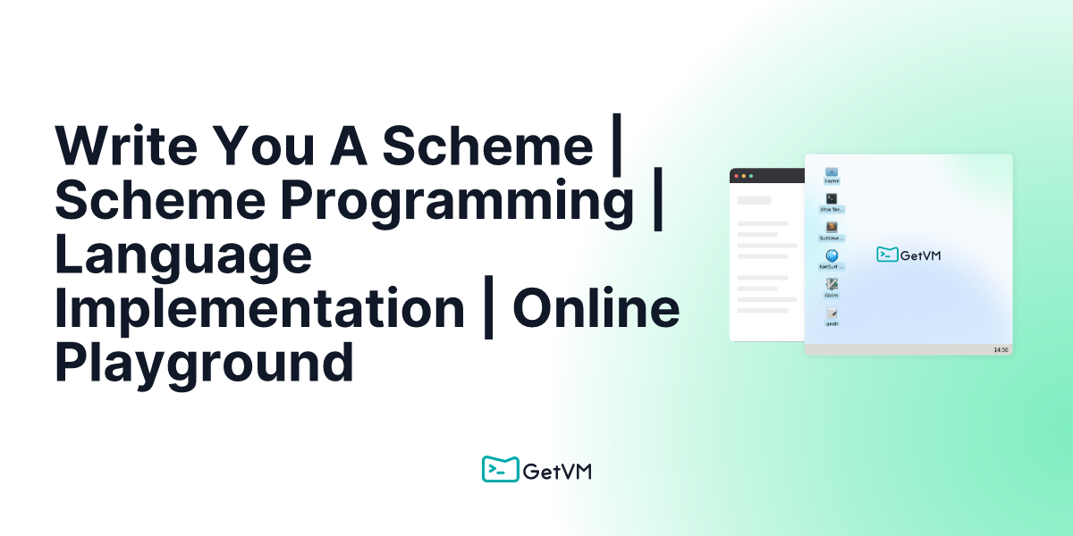 Write You A Scheme Scheme Programming Language Implementation Online Playground 